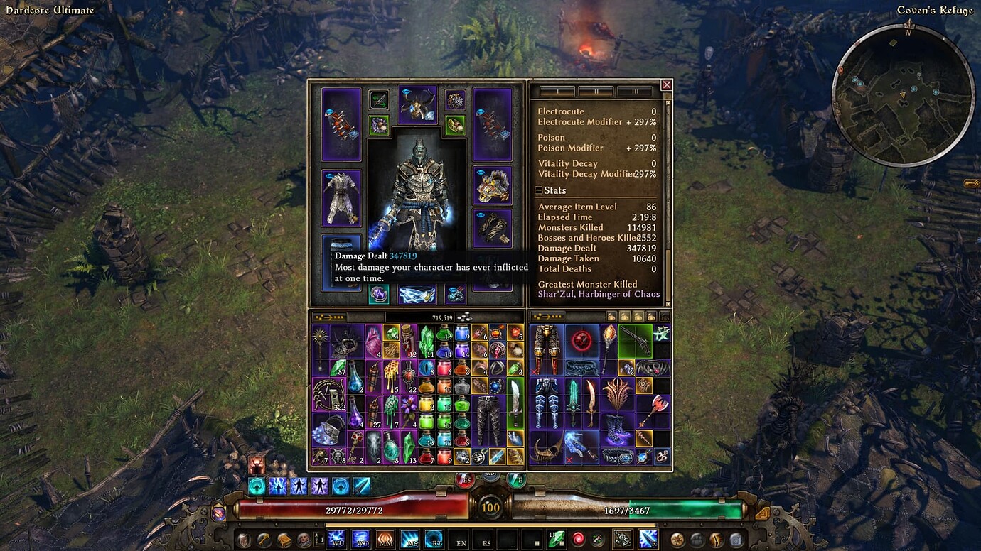 Druid (Arcanist + Shaman) ranged lighting Primal Strike: it’s a shock ...