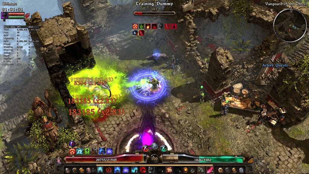 [1.2.1.6] Green Gobblin' - Acid/Poison Drain Essence + Rune of Kalastor ...