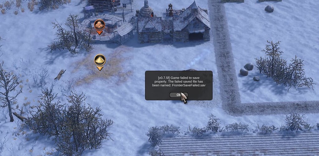 0.7.5F | Failed to save the game after 3-4 years - Bug Reporting - Crate Entertainment Forum