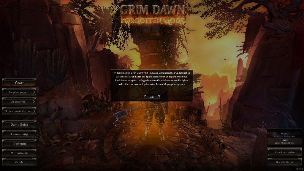 Cannot save any actions i want to do in the game menu - Bug Reporting - Crate Entertainment Forum