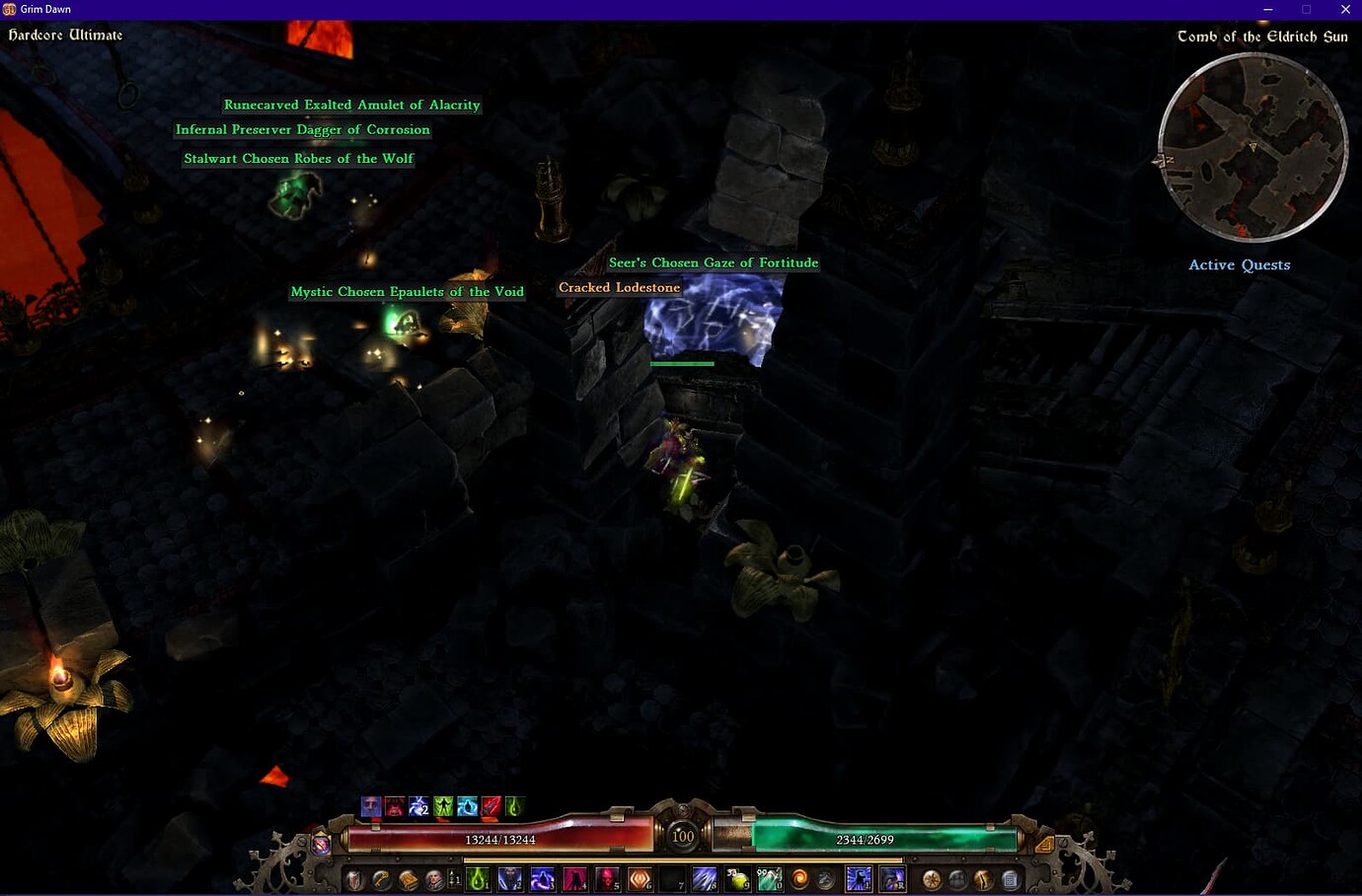Map Glitch in Tomb of the Eldritch Sun, Floor 1 - Bug Reporting - Crate ...