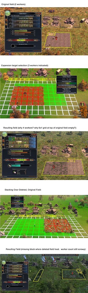Crop Field Expansion, buggy - Bug Reporting - Crate Entertainment Forum