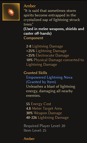 Amber component should be reworked - Ideas and Feedback - Crate ...