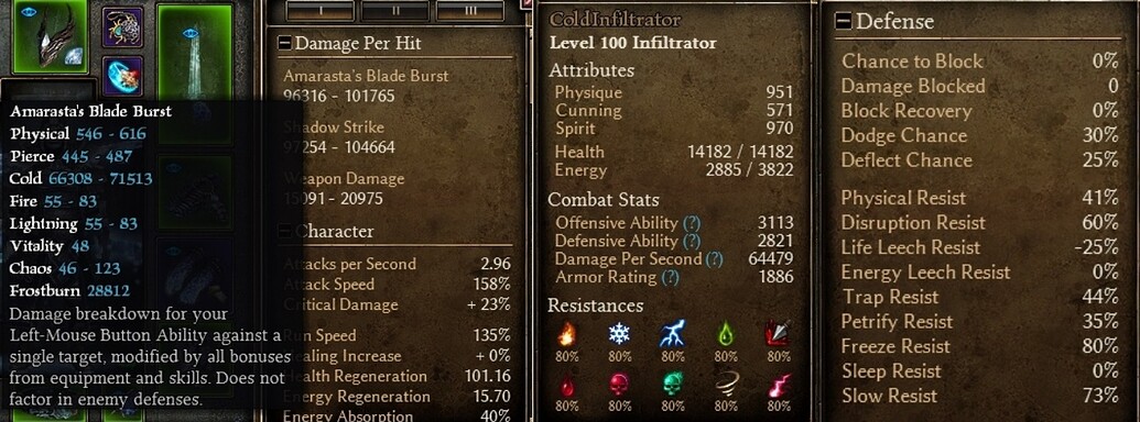 [1.1.9.7] DW Melee Cold ABB + Rune of Hagarrad Infiltrator - SR 90 ...