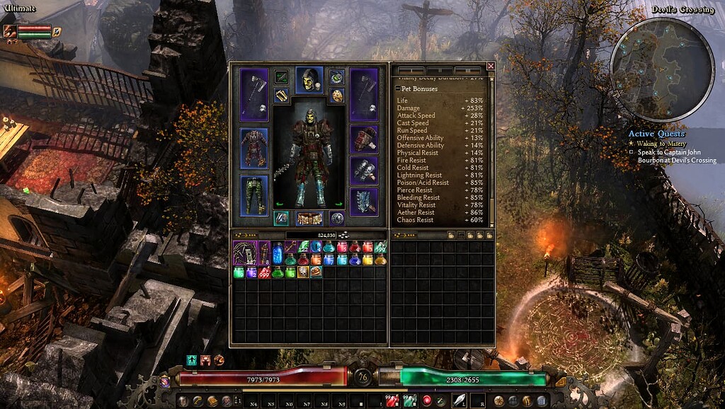 [1.1.9.8] Ritualist lvl76 (Pets) Starting Ultimate, any advice ...
