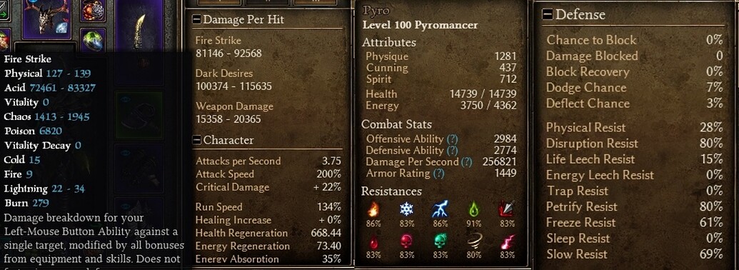 [1.1.9.6] Meme Alert! DW Melee Acid Pyromancer - SR 75-76 - Classes ...