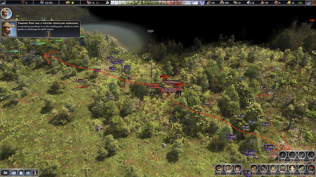 0.9.2c Villagers path through Raider Camps / Raider Camp difficulty ...