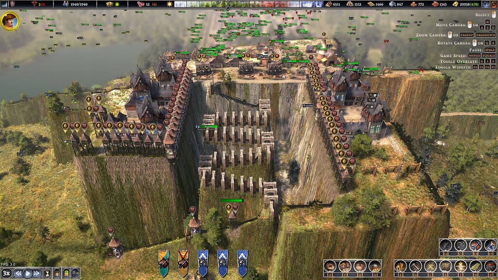 Forts and Towers do not attack enemies when on high ground - Bug ...