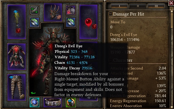 [1.1.9.5 - 1.2.1.6] Gaze Unfathomable - Rotgheist Spam Vitality Dreeg's ...