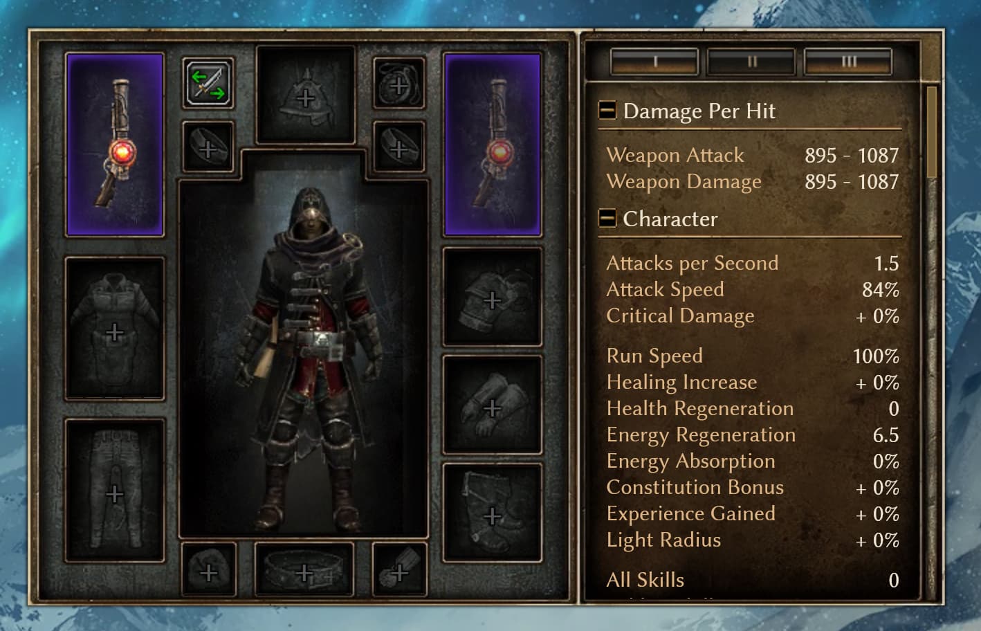 Kraken attack and casting speed bonuses not applied properly - V1.2.1.6 ...