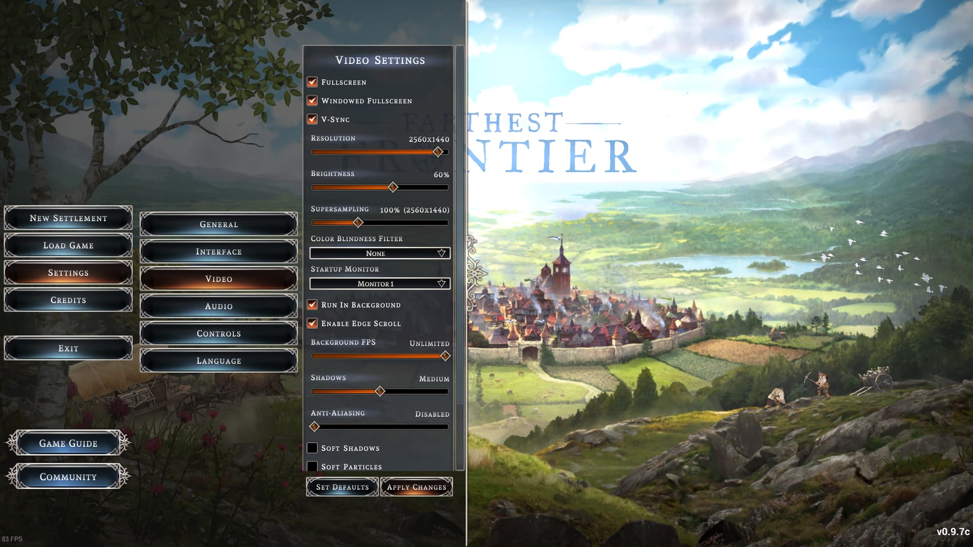 Black screen after loading a game - Build 0.9.7c - Bug Reporting ...